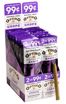 Optimo Grape Cigarillos Cigars | Advantage Services