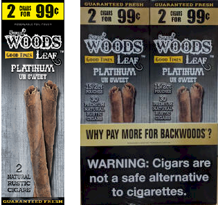 Good Times Platinum Sweet Woods Cigarillos | Advantage Services