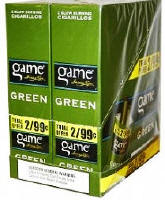 Game Green Cigarillo 2 for 99 Cigars 60ct