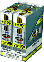 White Owl Silver 2 for 99 Cigarillos 60ct Cigars