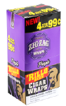 Zig Zag Purple Rillo Cigar Wraps | Advantage Services